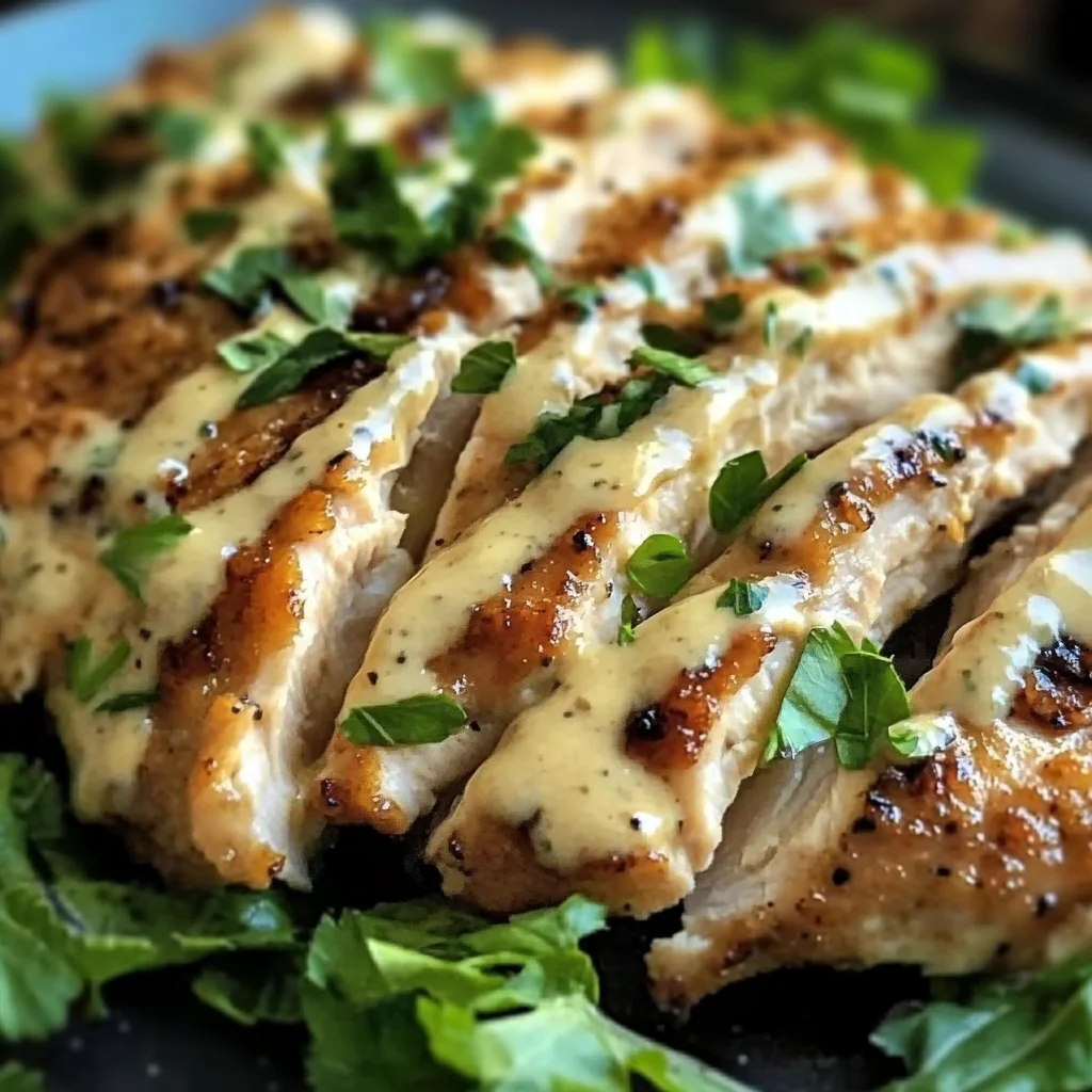 Melt-In-Your-Mouth Caesar Chicken